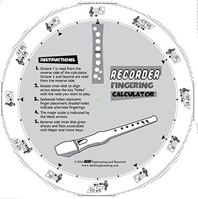Rotary Recorder Fingering Chart - Warehousesoverstock