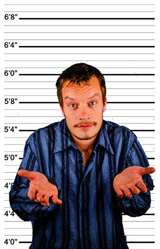 Mugshot Backdrop - Bachelorette Party Prop - Birthday Photo Booth ...