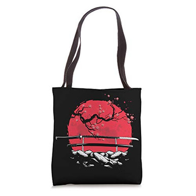 Katana Japan Swords Japanese Martial Arts Sinobi Samurai Tote Bag ...