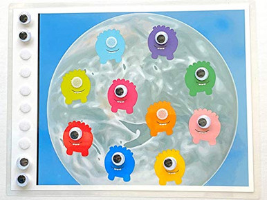 Monster Behavior Chart for Kids. Earn Googly Eyes to Complete these ...