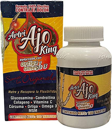 New Improved Formula Artri AJO King Ortiga and Omega 3 Dolor - Joint ...