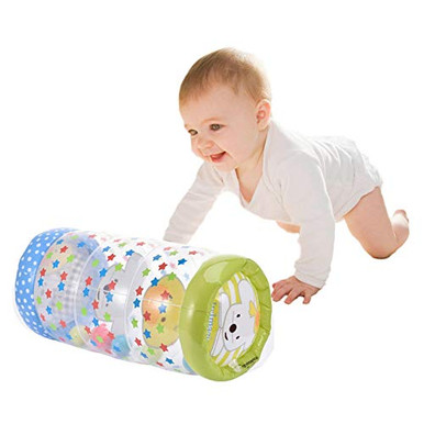 Baby Crawling Roller Crawling Plastic Training Roller Inflatable Baby ...