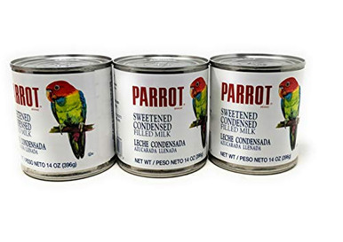 Parrot Brand Sweetened Condensed Filled Milk 14oz- 3 Pack ...