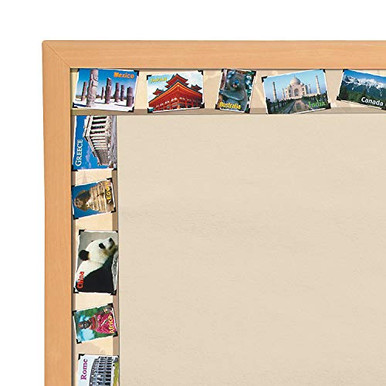 Fun Express World Bulletin Border - 12 Pieces - Educational and ...