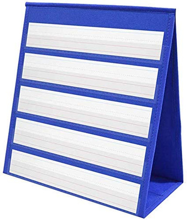 Double Tabletop Desktop Pocket Chart Table Top- Table top Pocket Charts ...