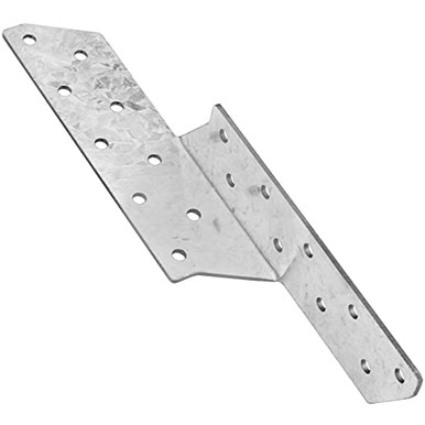 8 Packs Hurricane Tie Plate Right Angle Bracket- Rafter Purlin Anchor ...