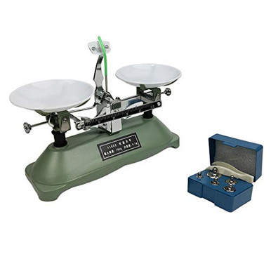 dailymall 100 Gram Table Mechanical Balance Scale with 5 Weights School ...