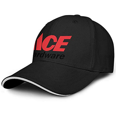 Unisex Man's Baseball Hat Hipster Adjustable Captain Ace-Hardware-Logo ...