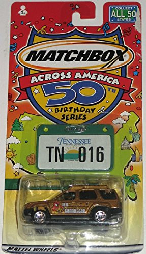 Matchbox Across America 50th Birthday Series Tennessee Nissan Xterra ...