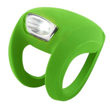 KNOG FROG STROBE HEADLIGHT- Lime- The Original Frog- LED- 600mPlus ...