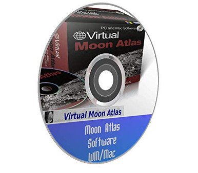 Moon Tracker Atlas Lunar Charts Reference 3D Virtual PC Software Suite ...