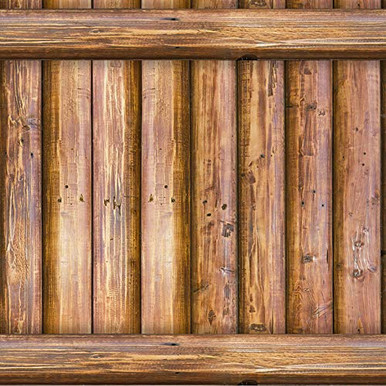 Faux Wood Fence Wallpaper Peel and Stick PVC Removable, Bamboo DIY Wood ...
