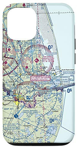 iPhone 12/12 Pro KBRO Airport | Brownsville Sectional Chart Pilot Case ...