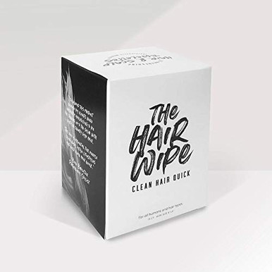 The Hair Wipe / Pre-dampened- rinse free- lightly scented- single-use ...