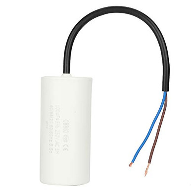 250V CBB60 Run Capacitor-100uf 50/60Hz Round Capacitor with Wire Lead ...