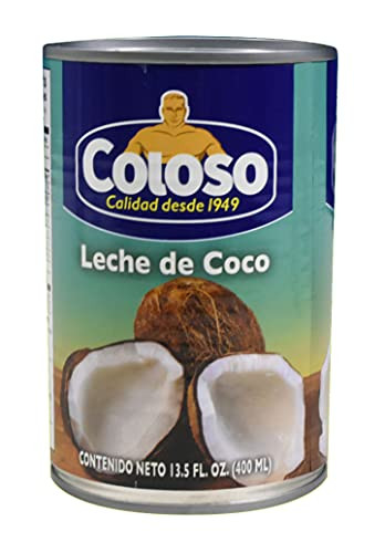 Coloso Coconut Milk - Leche de Coco - 13.5 FL Oz - 400 ml - Can - Pack ...