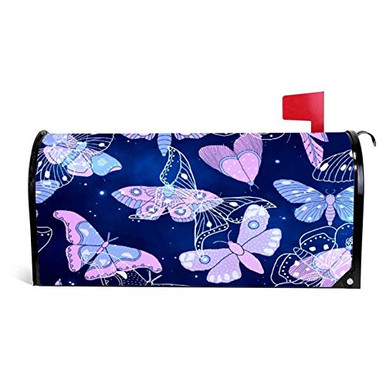 Magnetic Mailbox Cover Wrapped- Standard Size Mailbox Wraps Box Cover ...