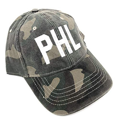 Custom Embroidered PHL Philadelphia International Airport Code Hat ...