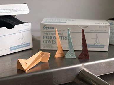 Penguin Pottery - Pyrometric Cones - Self-Supporting Cones - Orton ...