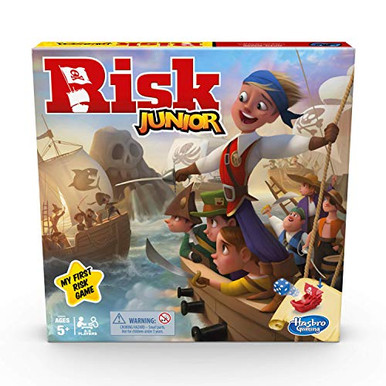 Hasbro Gaming Risk Junior Game- Strategy Board Game- A Child's Intro to ...