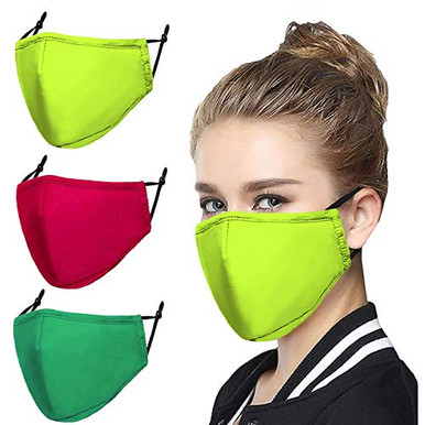 3pc mask with Nose Wire Comfortable Universal Design for 14 Year Old ...