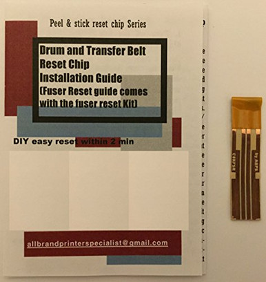Super Easy Peel and Stick Fuser Reset Solution for Oce Variolink ...