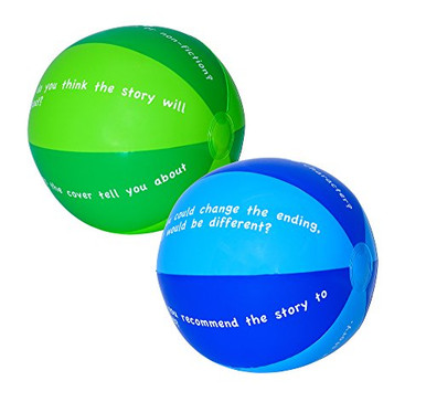 Reading Comprehension Beach Balls/ Beach Balls for Reading ...
