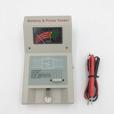 Battery Tester Quartz Watch Analyzer Button Cell Coil Tester for 1.5V ...