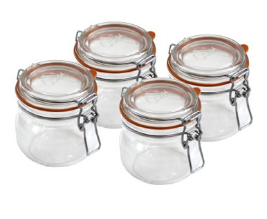 Le Parfait Super 580ml -19.6 Fl Oz- Canning Jar 4-Pack - Warehousesoverstock