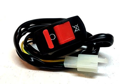 70cc Motovox On/Off Power Kill Switch With 2 Wire Plug Mvx70 Dirt Bike ...