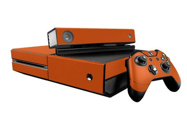 Citrus Orange Vinyl Decal Faceplate Mod Skin Kit for Microsoft Xbox One ...
