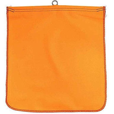 Flo-Orange Flags with Wire - 18inch Flag w/ Wire Loop - Warehousesoverstock