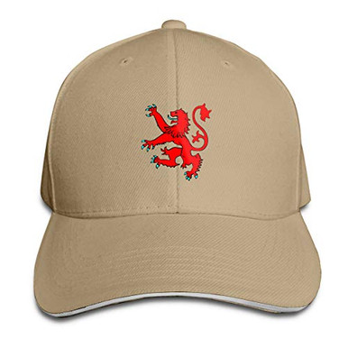 Lion Rampant Scotland Scottish Man's Woman Classical Hat Fashionable ...