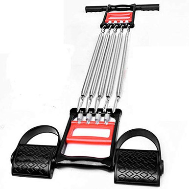 DNYSYSJ Dual-use Spring Chest Expander Pull-Up Bars- sit-ups Pull Rope ...