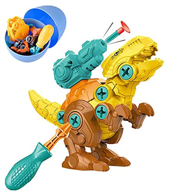 Take Apart Dinosaur Toys Come with Launcher- Build Dinosaur Egg Game ...