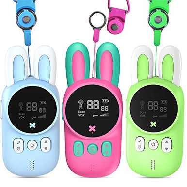 TEEMEE Walkie Talkies for Kids- 22 Channels 2 Way Radio Walkie Talkies ...