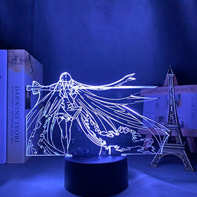 3D Night Light Anime lamp Acrylic Led Akame Ga Kill for Bedroom Decor ...