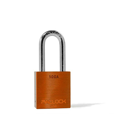 PACLOCK's 100A Series Padlock- Buy American Act Compliant- 2inch Tall Hardened Steel Shackle ...