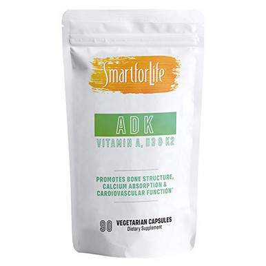 Smart for Life ADK Supplement - Vitamin ADK - High Potency Vitamin D3 ...