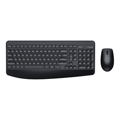Jelly Comb KS65 Ergonomic Wireless Keyboard and Mouse- 2.4Hz Full-Sized ...