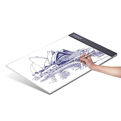 A4 Led Light Box-Fesjoy Portable A4 LED Light Box Drawing Tracing ...