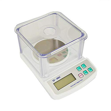 500G/0.01G Electronic Lab Analytical Balance with Windshield-Jewelry ...