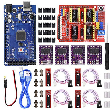 DAOKI CNC Shield V3.0 Expansion Board Upgrade Kit with Board for Arduino- DRV8255 Stepper Motor ...