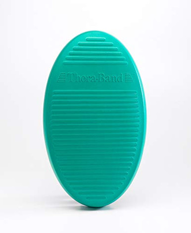 TheraBand Stability Trainer Pad- Beginner Level Green Foam Pad- Balance ...