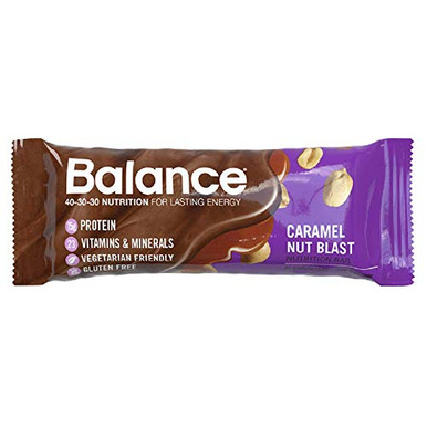BALANCE BAR Gold-Caramel Nut Blast - Warehousesoverstock