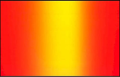 Gradient Color Vinyl -95- 15inchH x 60inch L. Orange/Yellow/Orange ...