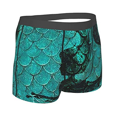 PEKIVIDE Men's Boy's Glitter Mermaid Tail Girl Princess Classic Fit ...