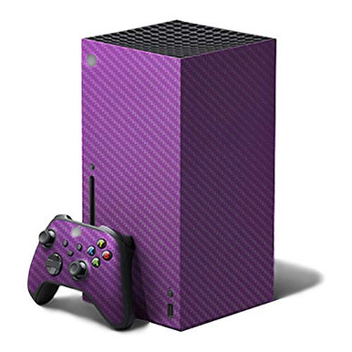 3D Carbon Fiber Purple - Air Release Vinyl Decal Mod Kit for Xbox ...