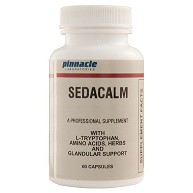 Sedacalm with L-Tryptophan- Amino Acids- Herbs- and Glandular Support ...