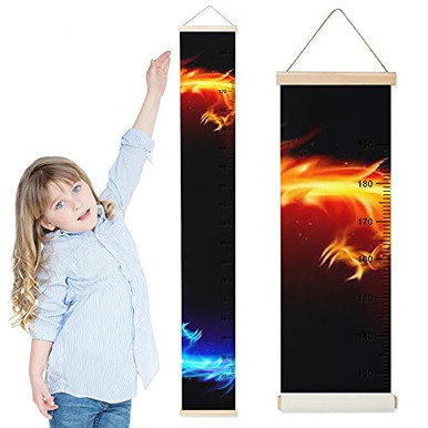 Kids Growth Chart Ice and Fire Dragons Children Height Measurement ...